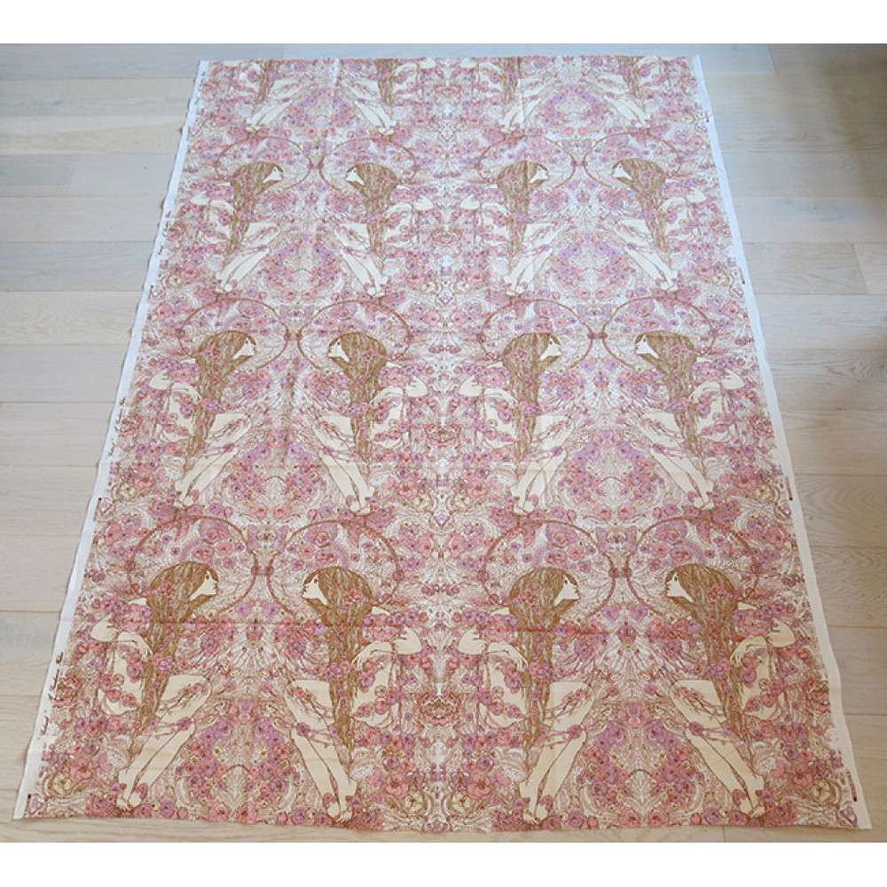 Vintage unused Glasgow-style Sanderson Cobweb fabric