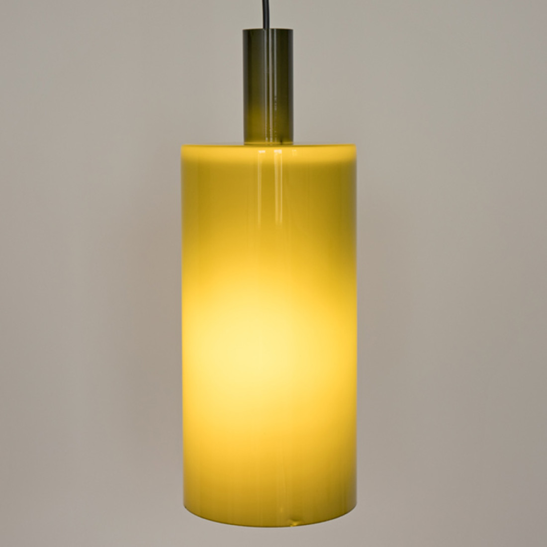 Pisa green cased glass lamp designed by Jo Hammerborg for Fog & Mørup ...