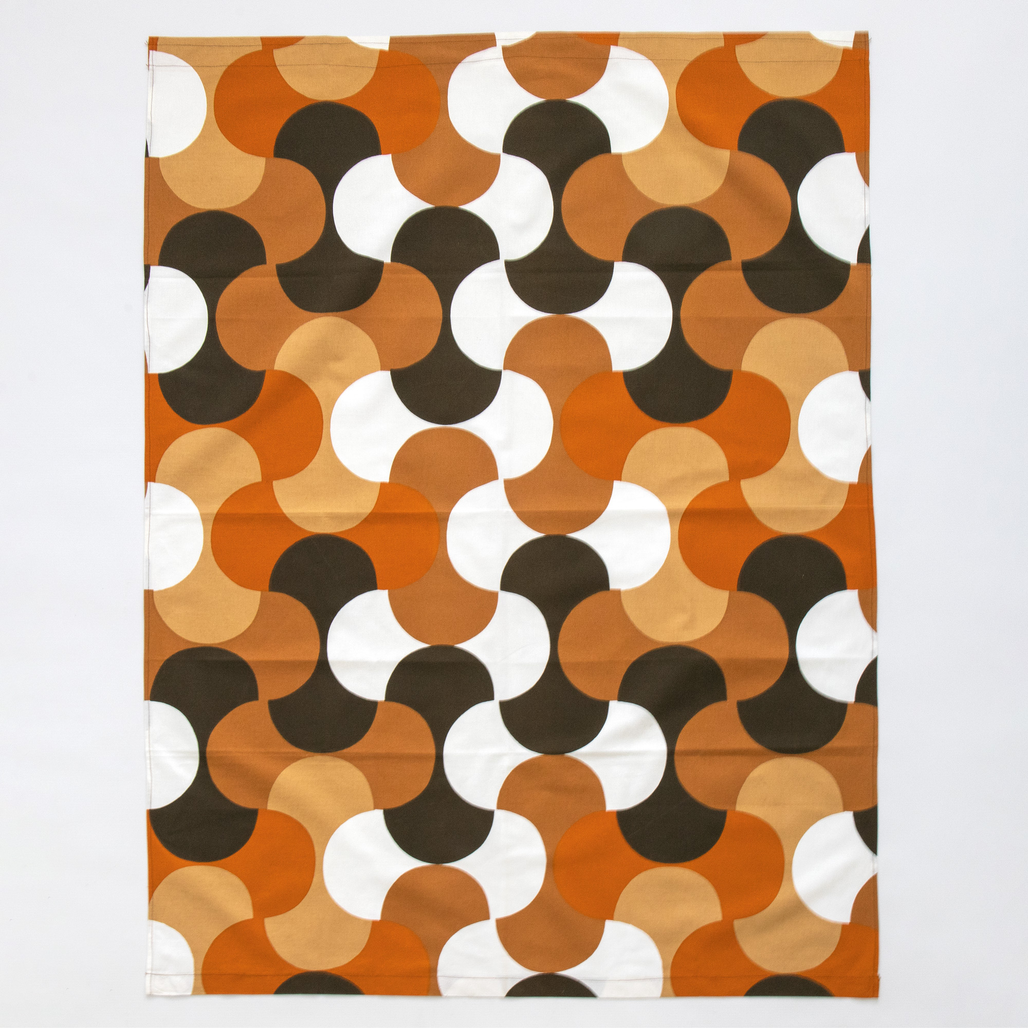 Danish art textile with geometric Puzzle I design by Verner Panton, 1970s