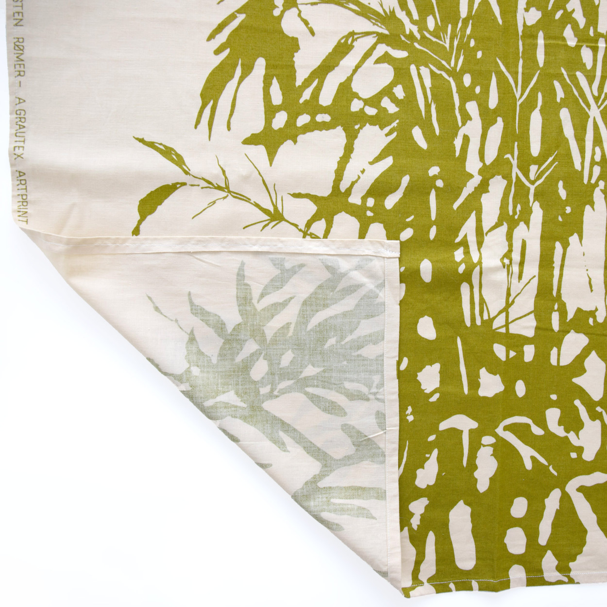 Danish textile art print by Kirsten Rømer for Grautex, 1960s