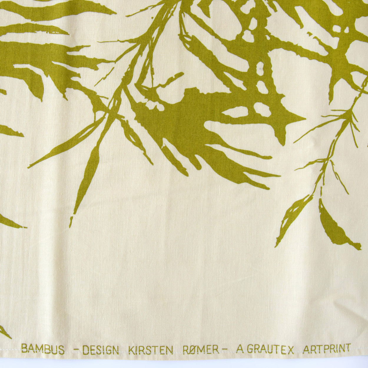 Danish textile art print by Kirsten Rømer for Grautex, 1960s