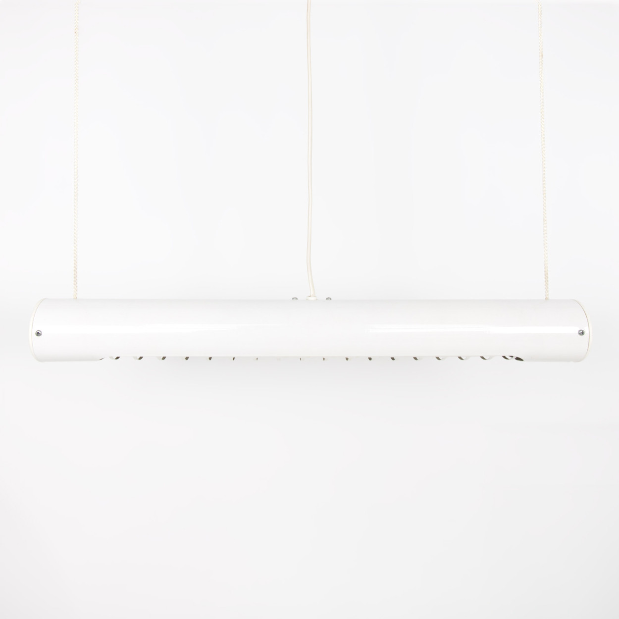 Tubular over-desk work lamp produced by Danish lighting company Lyfa, 1980s