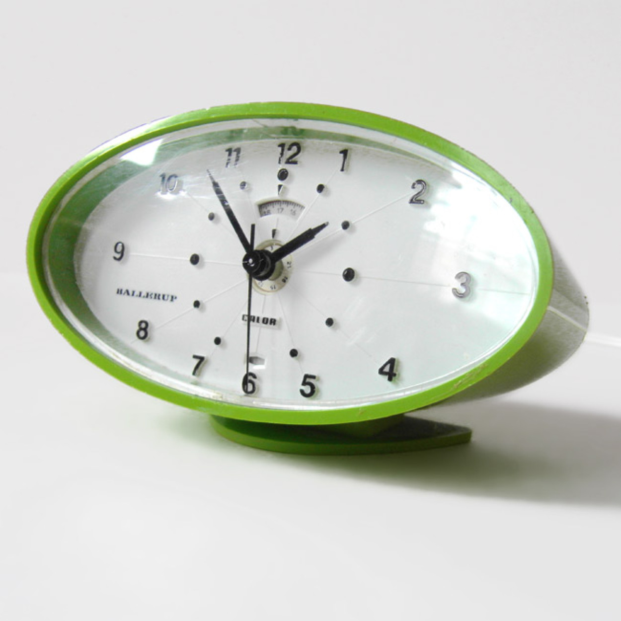 1960s space-age retro Ballerup Calor clock